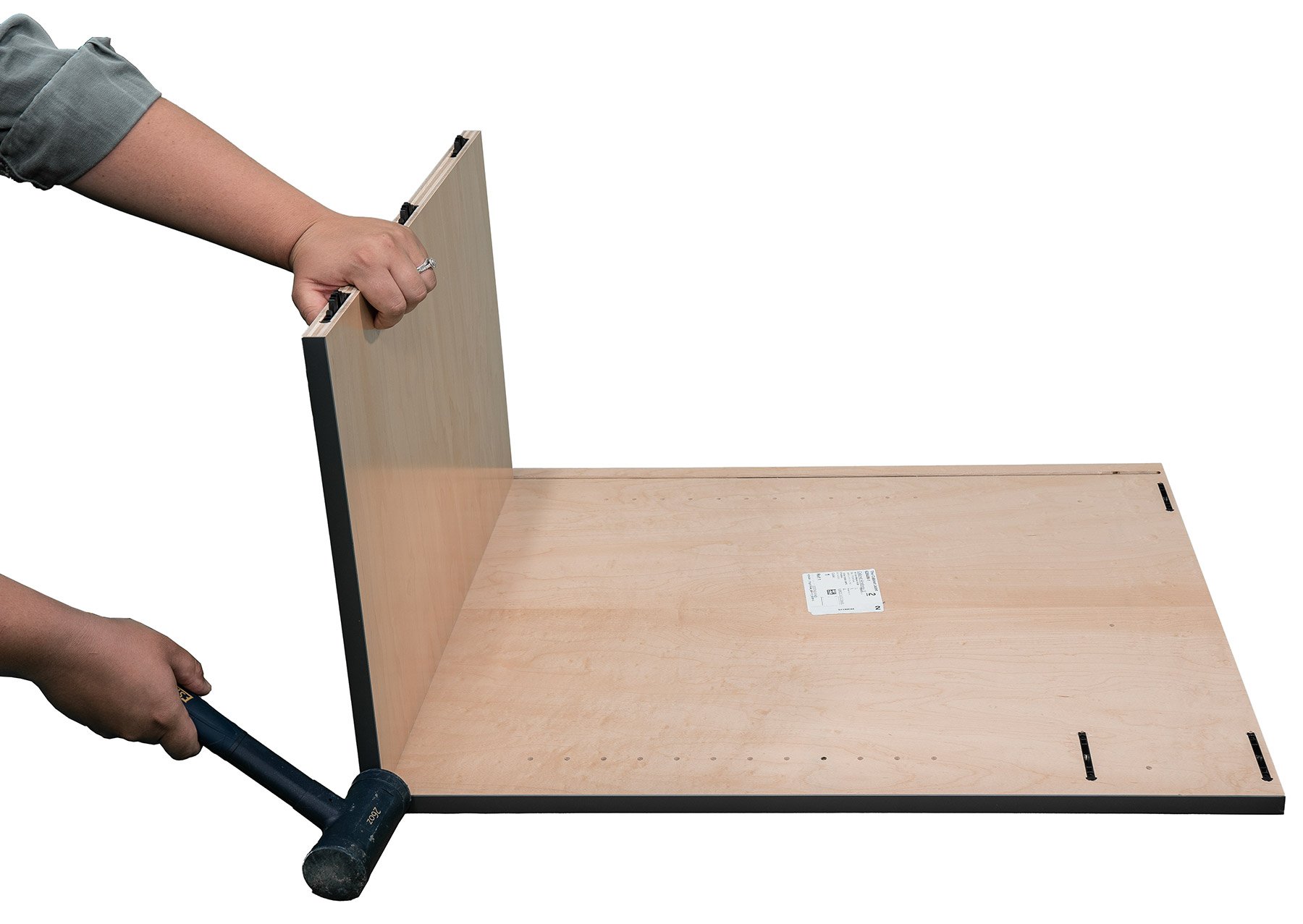 Frameless Cabinet Assembly - Access by Cabinet Joint