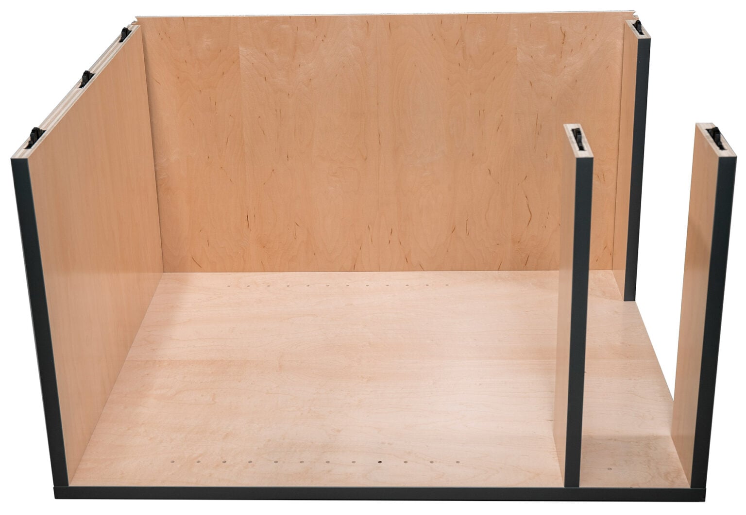 Frameless Cabinet Assembly - Access by Cabinet Joint