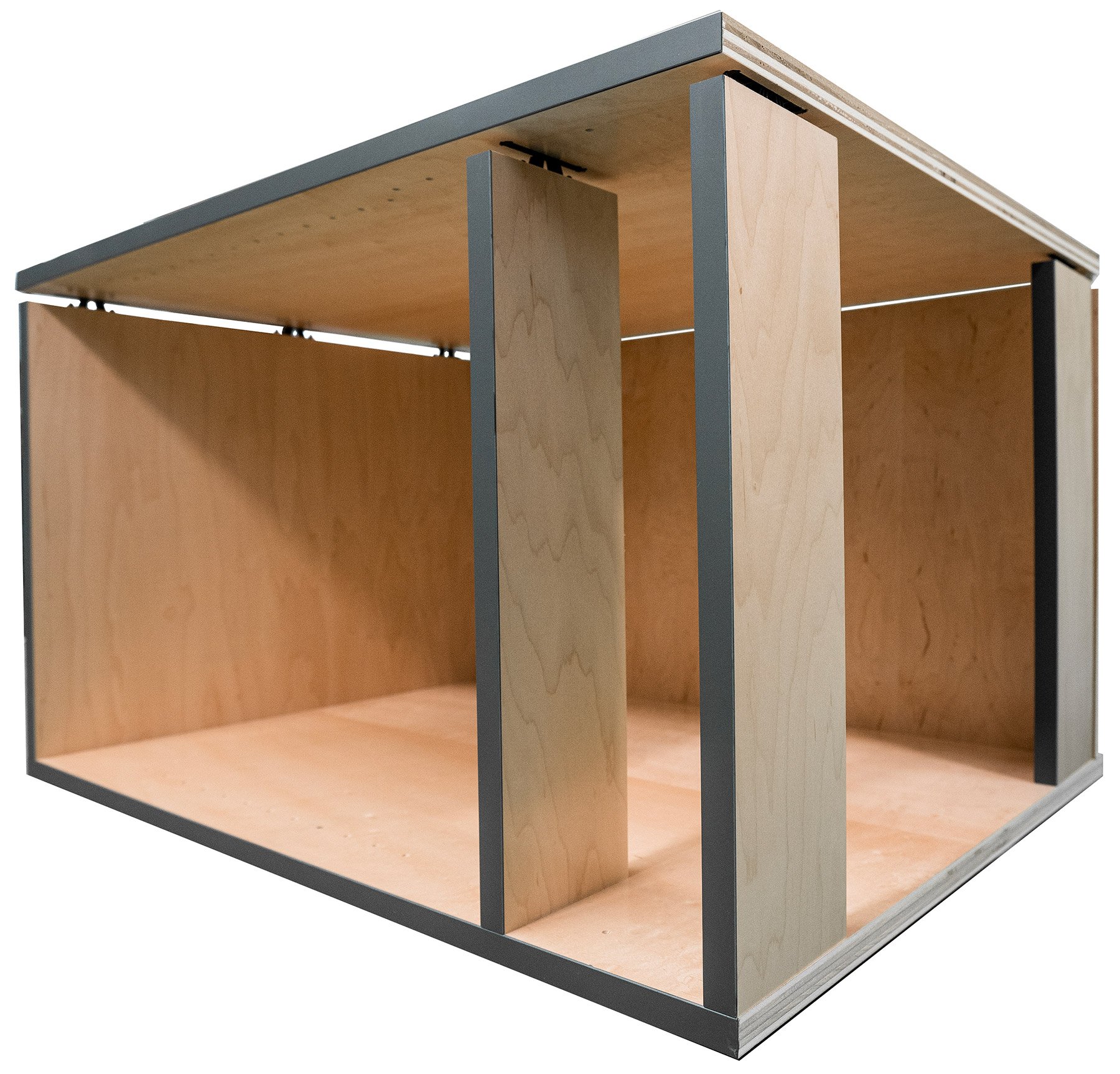 Frameless Cabinet Assembly - Access by Cabinet Joint