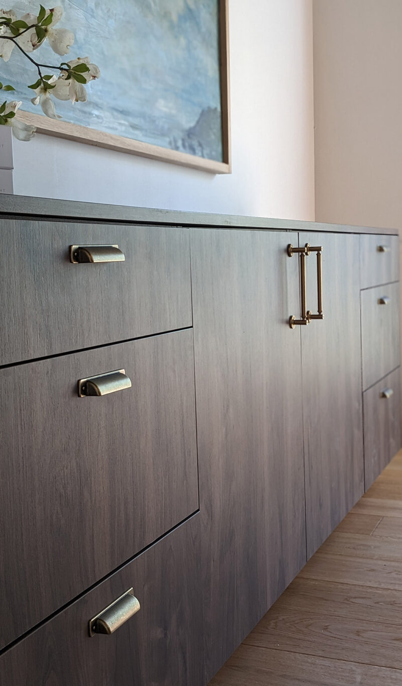 Custom Dining Room Buffet - Access by Cabinet Joint