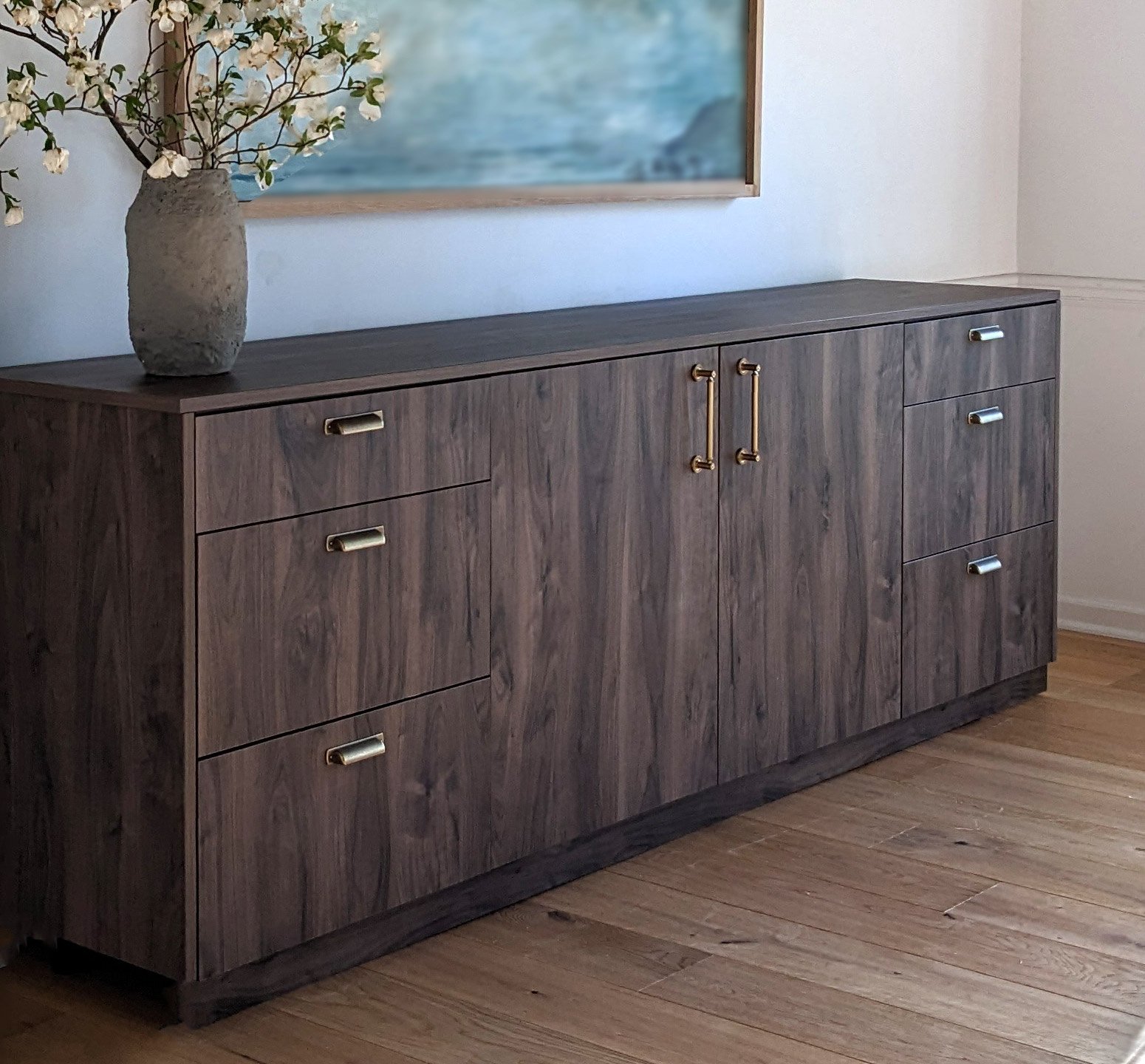 Custom Dining Room Buffet - Access by Cabinet Joint